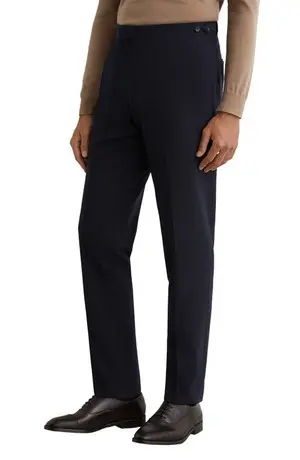 REISS Belmont Trousers Navy