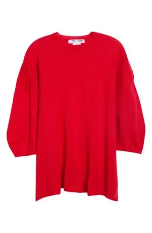Comme Des Garçons 12 Gauge Acrylic And Wool Sweater - Red