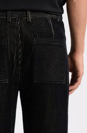 KROST Five-pocket Corduroy Pants - Black