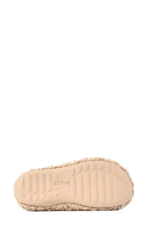 STRIVE Copenhagen Genuine Shearling Mule - Light Tan