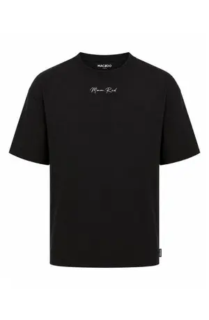 MACEOO Marthyr0039 Graphic T-shirt - Black