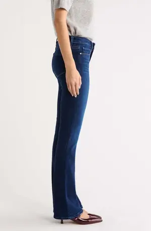 Paige Manhattan High Waist Bootcut Jeans