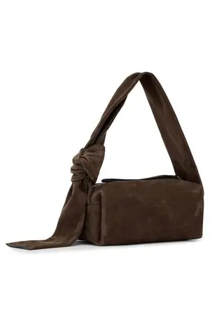 ALLSAINTS Effie Knot Leather Shoulder Bag