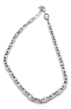 Argento Vivo Aniya Mirror Chain Bracelet - Silver