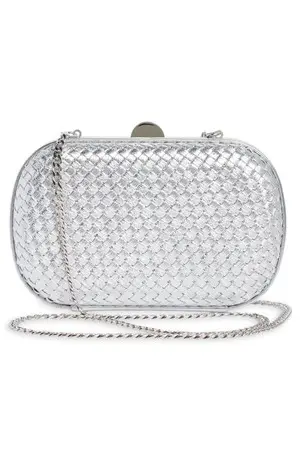 OLGA BERG Ella Woven Clutch