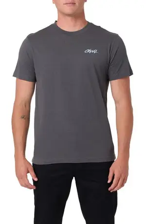 O'Neill Tropics Classic Cotton Graphic T-shirt - Dark Shadow