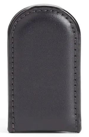 Bosca Nappa Vitello Magnetic Money Clip For