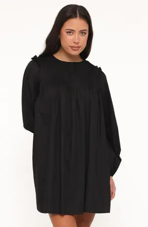 PETAL & PUP Wyatt Long Sleeve Minidress