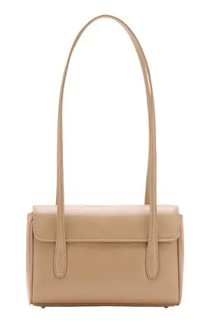 Mango Amadora Mini Shoulder Bag - Medium Brown