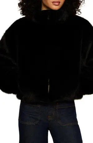 Sanctuary Everest Faux Fur Bomber Jacket