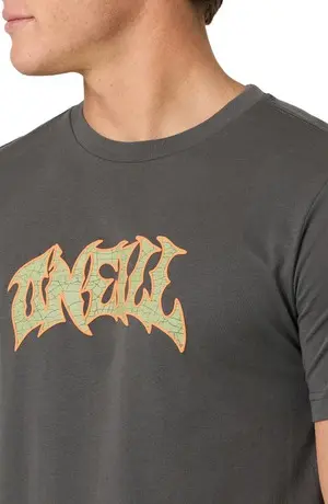 O'Neill Counselor Classic Cotton Graphic T-shirt - Dark Shadow