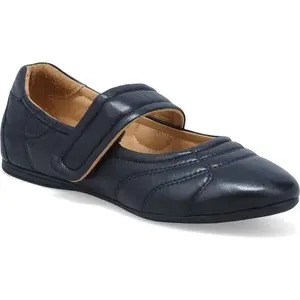 Miz Mooz Karin Leather Mary Jane Flat Black
