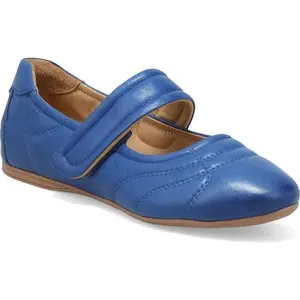 Miz Mooz Karin Leather Mary Jane Flat - Denim
