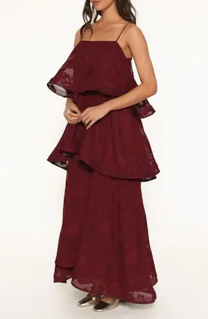 PETAL & PUP Nerissa Tiered Maxi Dress