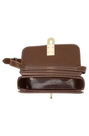 Jw Pei Evania Lock Pebbled Faux Leather Shoulder Bag