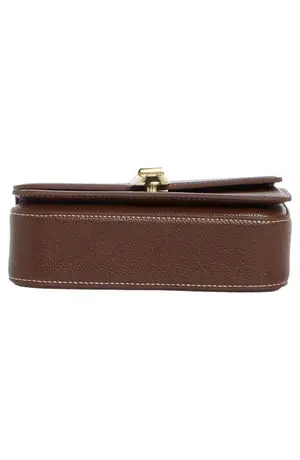 Jw Pei Evania Lock Pebbled Faux Leather Shoulder Bag
