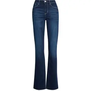 L'Agence Ruth High Waist Straight Leg Jeans - Robles
