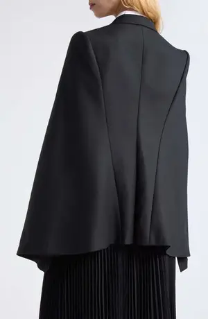 Junya Watanabe Wool Cape Blazer