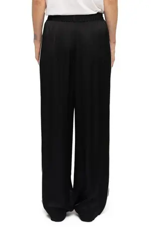 Zadig&Voltaire Pin Satin Wide Leg Pants