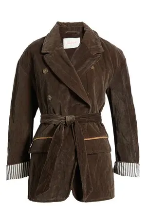 Free People August Velvet Jacket