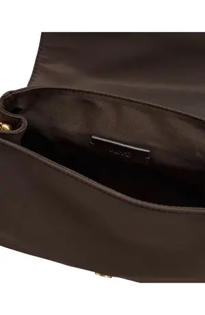 Mango Nuovo Shoulder Bag - Chocolate