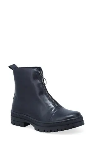 Miz Mooz Athena Leather Bootie - Black
