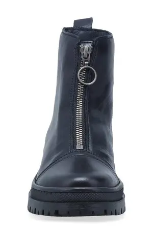 Miz Mooz Athena Leather Bootie - Black