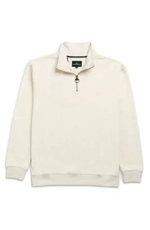 Rodd & Gunn Newfield Quarter Zip Pullover - Oat