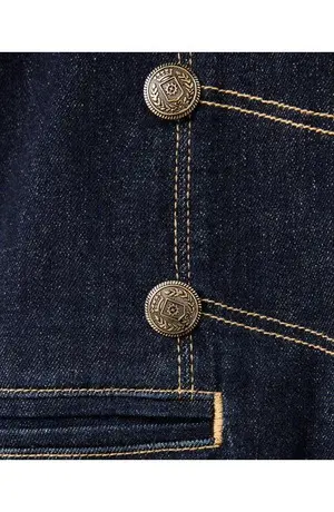 Mango Candela Frog Fastening Denim Jacket