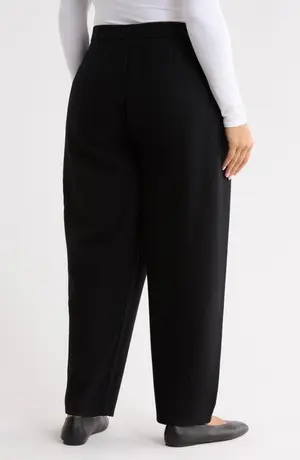 Eileen Fisher Pleated Ankle Lantern Pants