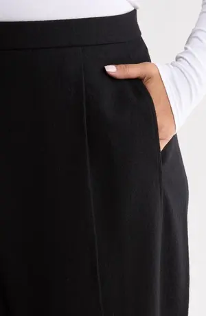 Eileen Fisher Pleated Ankle Lantern Pants