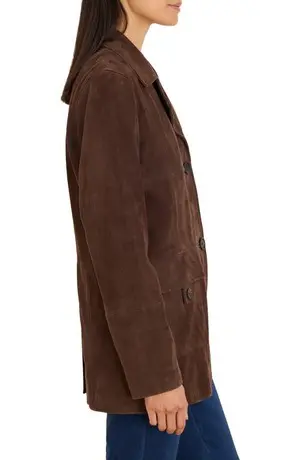 NIC+ZOE Mod Suede Coat