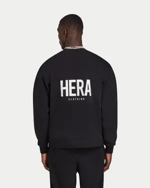HERA Staple Relaxed Fit Crew Neck Sweatshirt