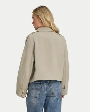HERA Studio Boxy Fit Cropped Jacket