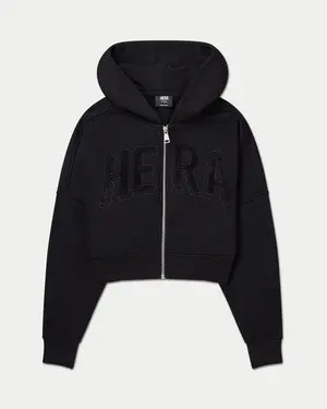 HERA 365 Long Sleeve Cropped Zip Hoodie