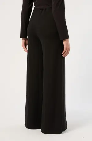 Marina Rinaldi Riccio Jersey Wide Leg Pants