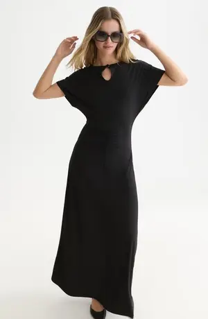 Scotch & Soda Ruched Maxi Dress