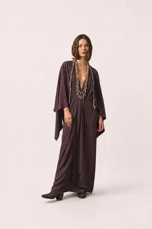INMACULADA Serrania Dress - Grape