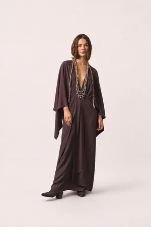 INMACULADA Serrania Dress - Grape