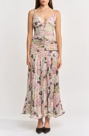 EN SAISON Kelsey Maxi Sundress - Blush Multi