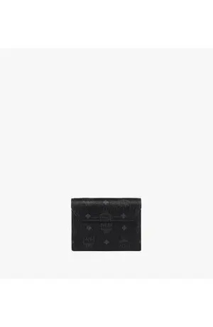 Mcm Aren Chain Wallet In Visetos