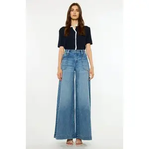 KANCAN Madelyn High Rise Endless Wide Flare Jeans