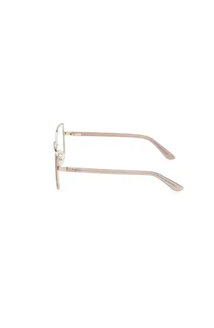 MARCIANO Geometric Metal Eyeglasses