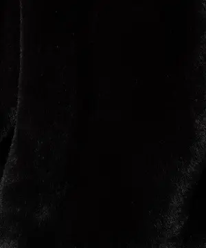 Echo Blair Sheared Mink Faux Fur Jacket - Black