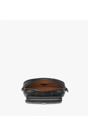 Mcm Small Aren Crossbody In Visetos