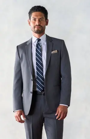 THE BLACK TUX Suit Jacket Grey