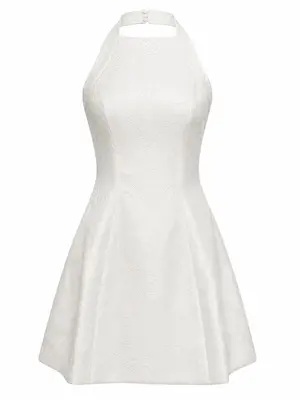 UNTAMED PETALS Layla Mini Dress - Ivory