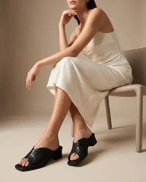 CLARA BARCELO Unconvinced Slide Sandal
