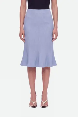 NOCTURNE Fishtail Midi Skirt