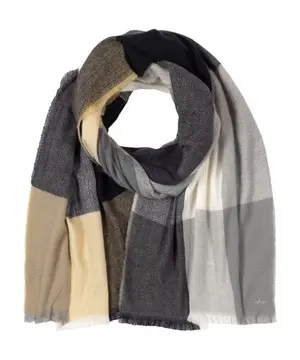 Echo Check Wrap Black